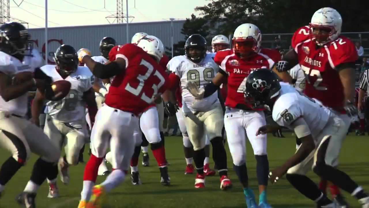 Deveron Davis strips Jalon Banks in MSFL championship game - YouTube