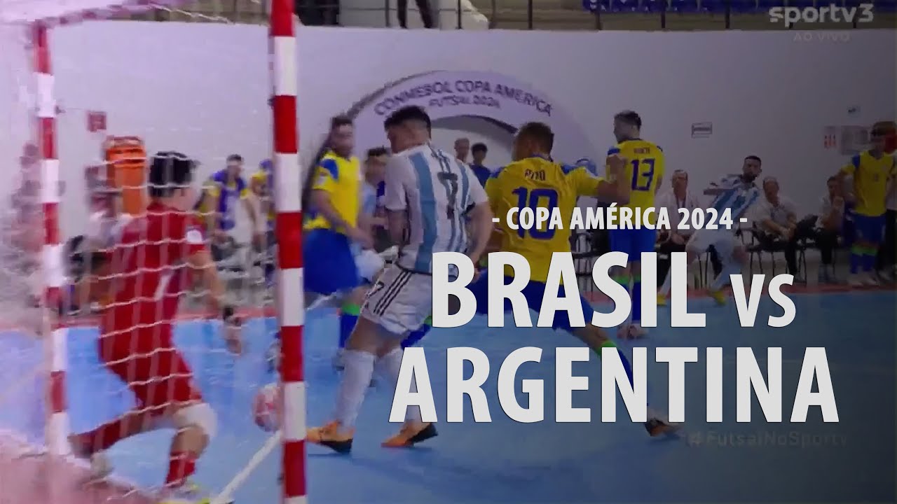 FUTSAL | Brasil - Argentina (Final - Copa América 2024) - YouTube