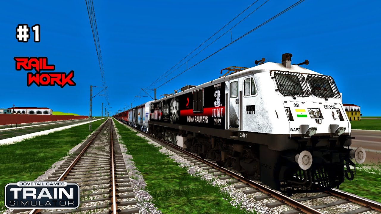 Train No - 16301 Venad Express (SRR - TVC ) |Railwork | Train Simultaor ...