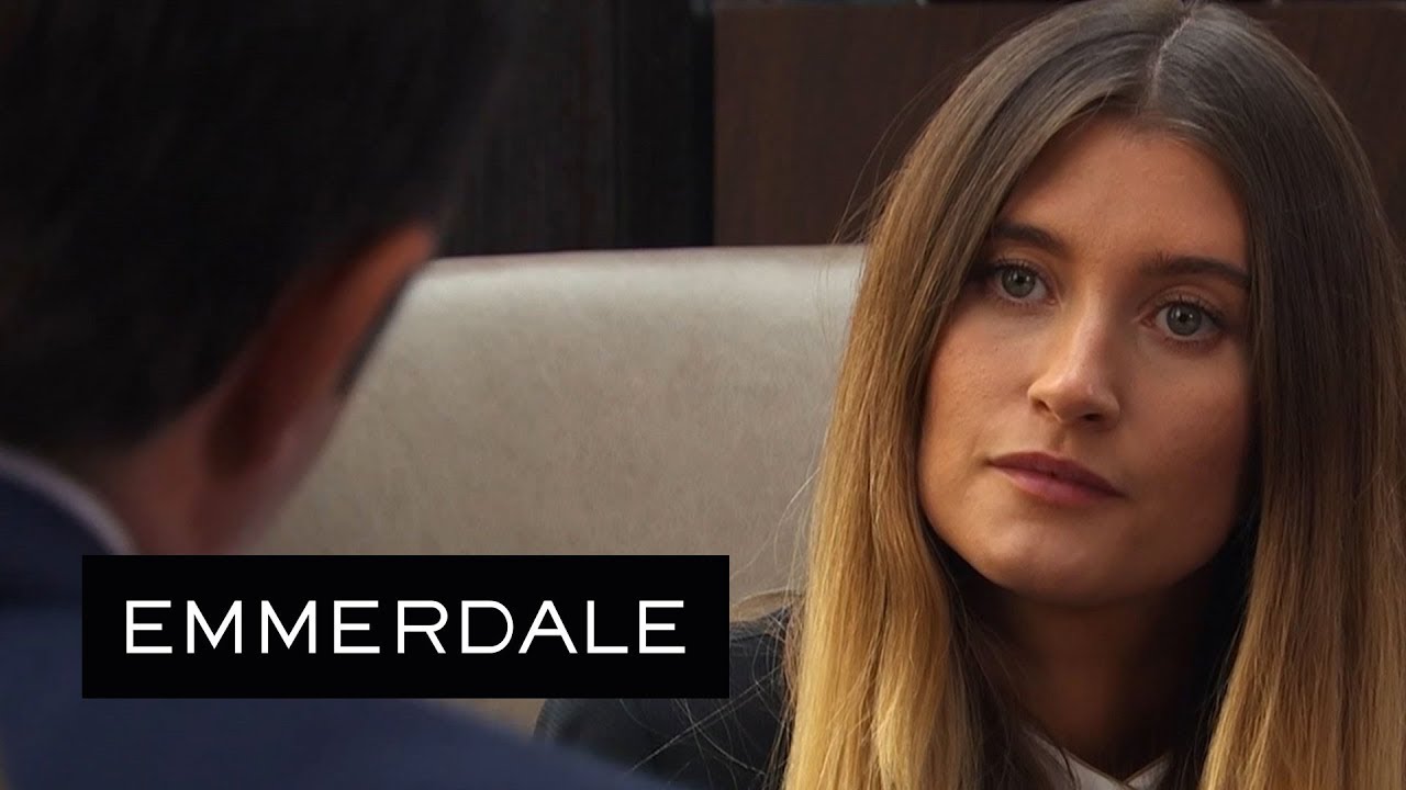 Emmerdale - Debbie Seals a Big Deal Without Charity's Help - YouTube