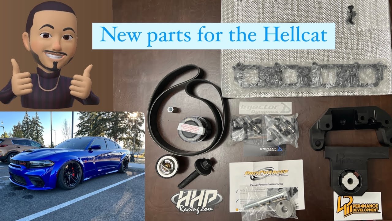 Charger Hellcat stage 1 kit.. parts are in!! @HighHorsePerformance ...