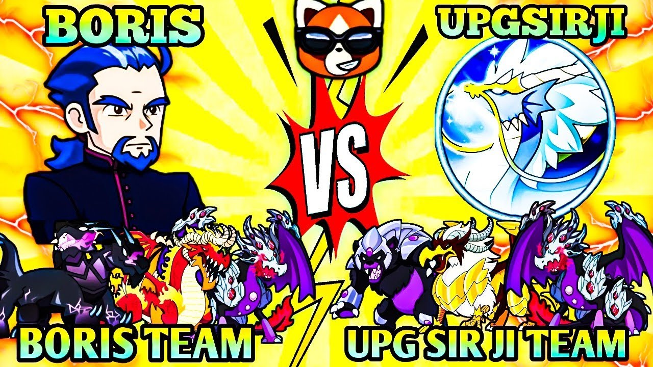 Boris Team Vs Upgsirji Team Battle In Dynamons World 😈|Last Boss Battle ...