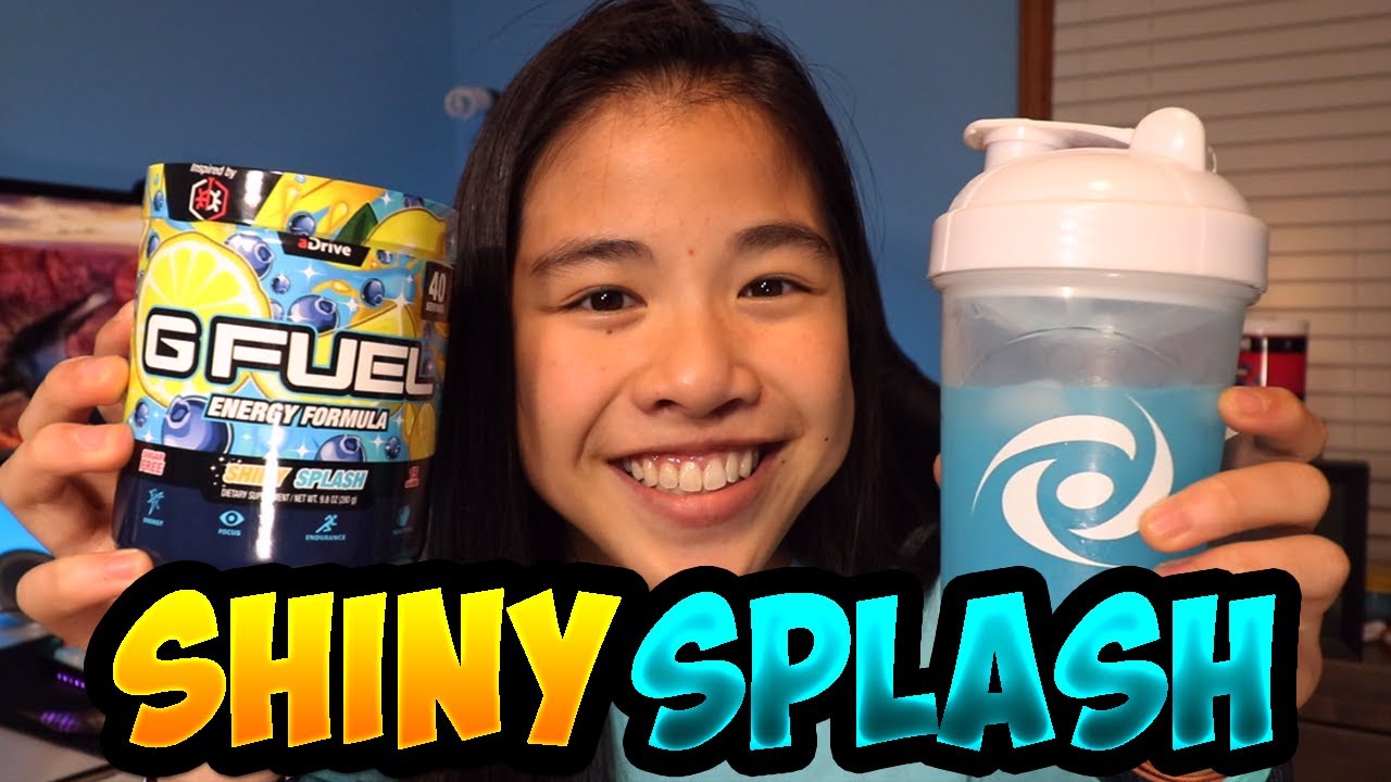 GFUEL SHINY SPLASH - Review & Taste Test! - YouTube