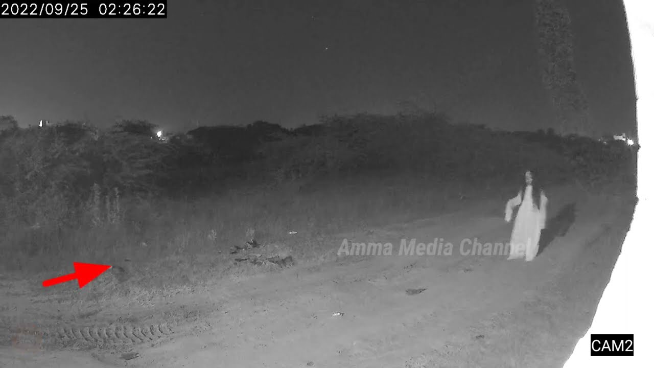 CCTV record of the most terrifying ghost happening in the middle of the ...