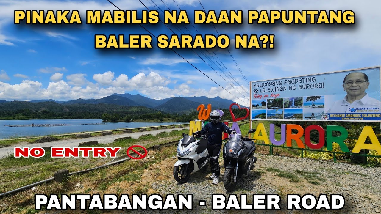 Pantabangan - Baler Road Canili Dam Sarado na!? Pcx160 & Adv160 - YouTube
