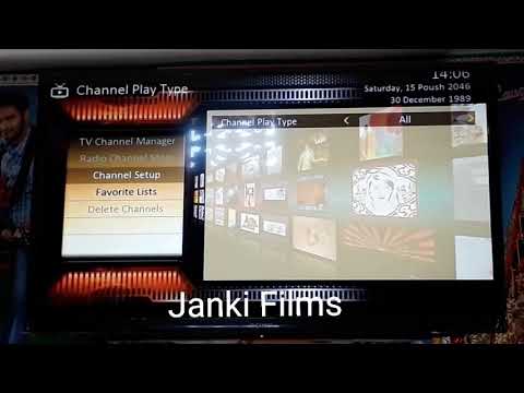 Dish home settings nepal chanel - YouTube
