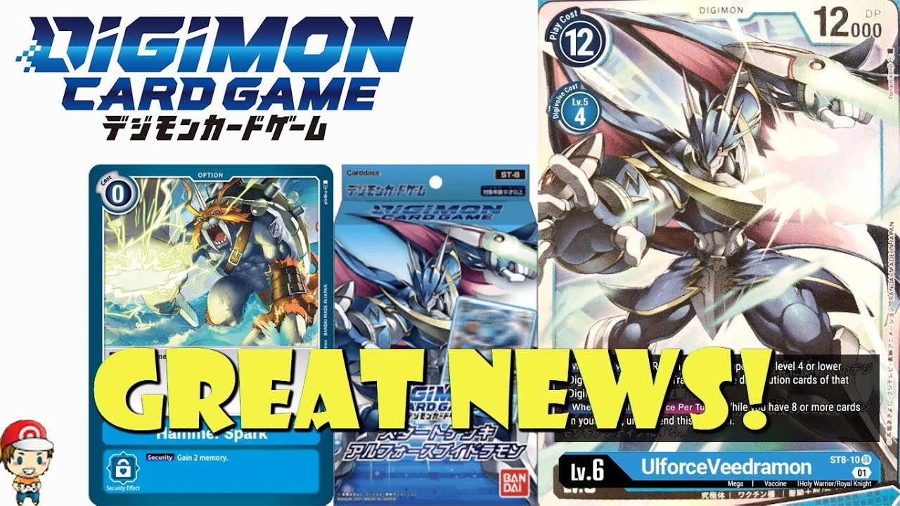 New Ulforceveedramon Revealed... And Hammer Spark Reprint!?!? (GREAT ...