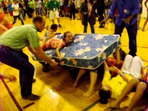 Mattress Relay - YouTube