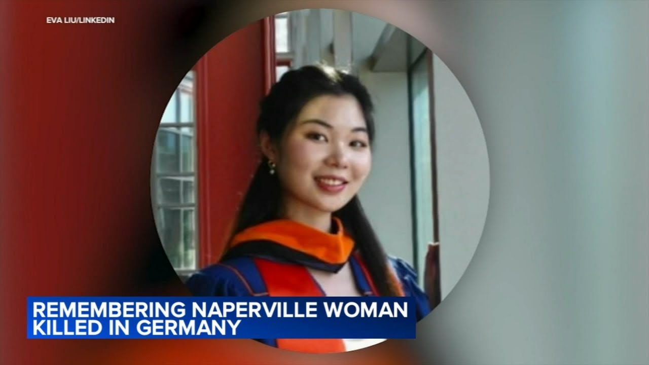 Naperville remembering Eva Lu, woman woman killed in castle attack in Germany - YouTube