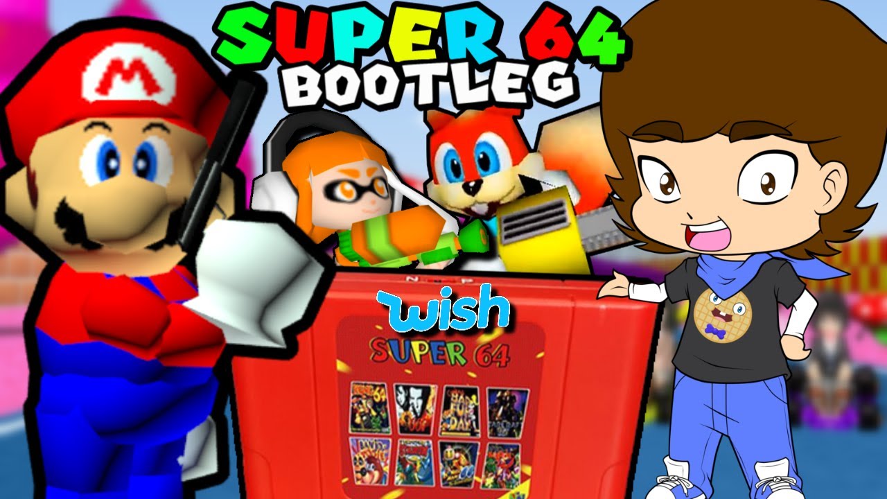 CURSED BOOTLEG Cartridge From Wish (Super 64) - ConnerTheWaffle - YouTube
