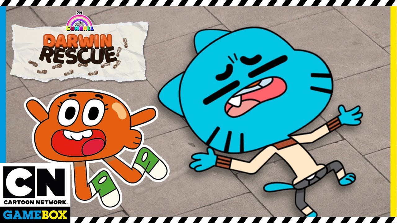 Gumball Gameplay | Darwin Rescue - New Record?! | Cartoon Network ...
