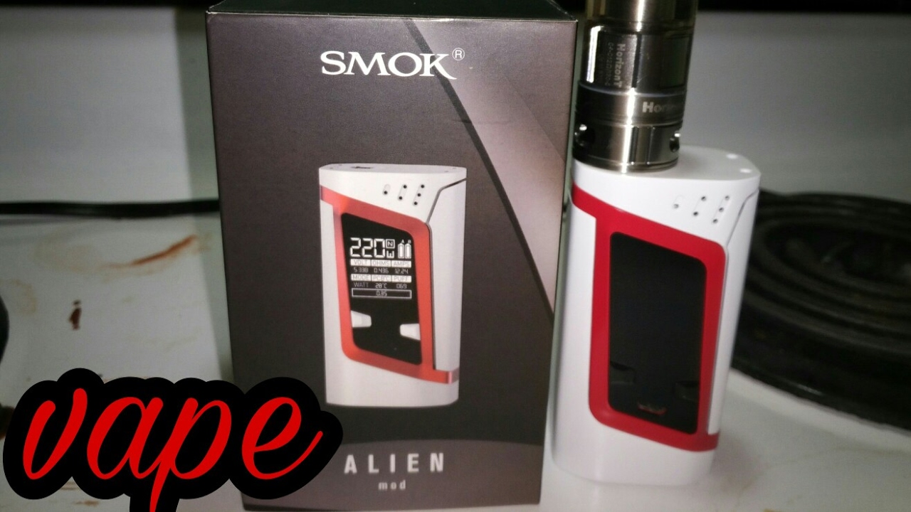 SMOK Alien vape 220 wat TC wow!!!!! - YouTube