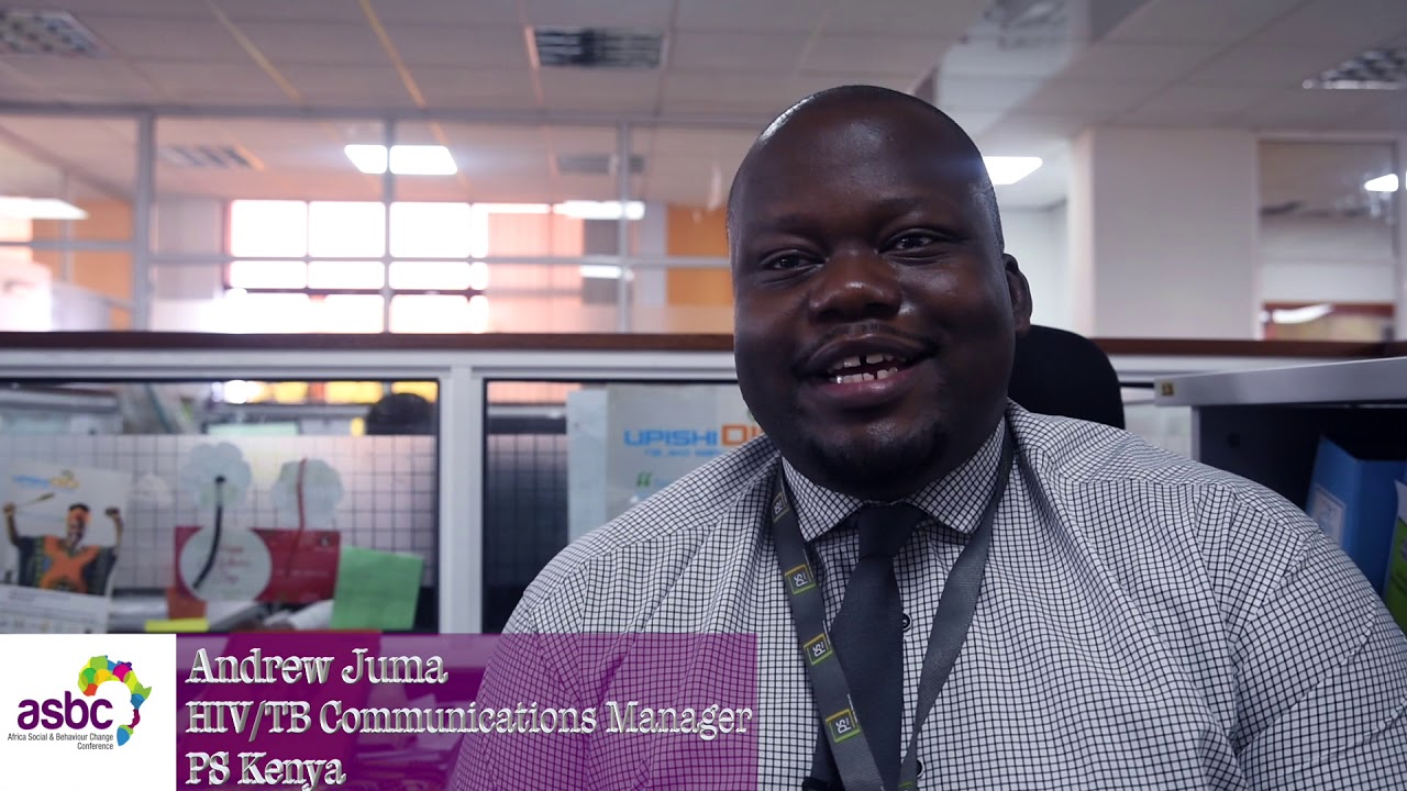 Andrew Juma - 1st Africa Social and Behaviour Change Conference - YouTube