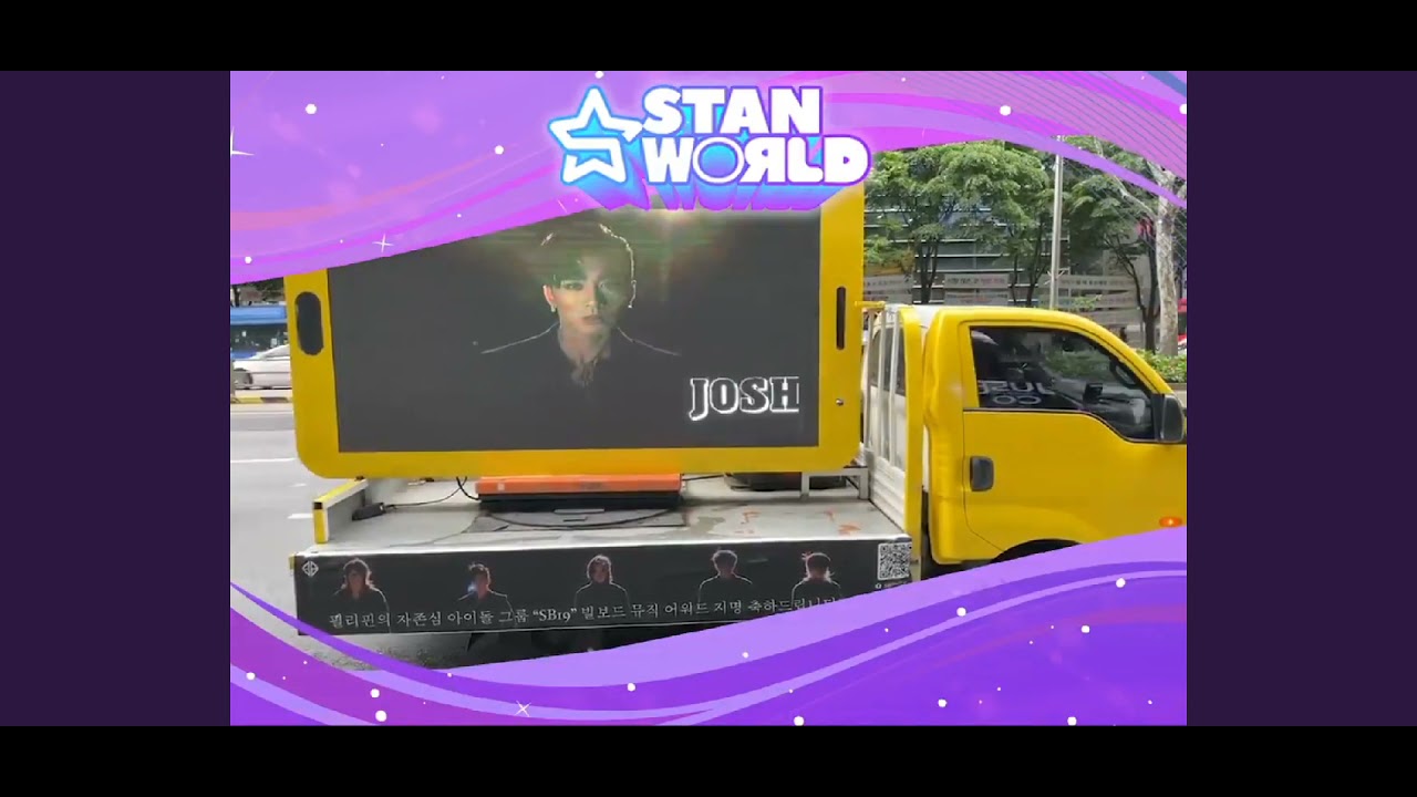 SB19 Ads / Led Truck sa Korean | Stan World 💙 - YouTube
