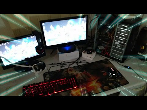 MEU SETUP GAMER HUMILDE 2021... MOSTREI TUDO SEM CORTES - YouTube