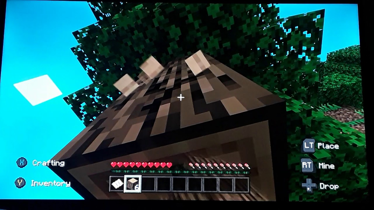 Playing minecraft with magic corbin part one - YouTube