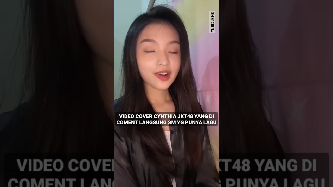 Cynthia jkt48 cover lagu di tiktok suaranya top dah | JKT48 ZEE GREESEL ...