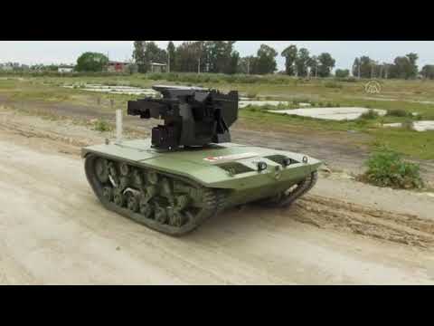 İnsansız mini tank için seri üretim imzası