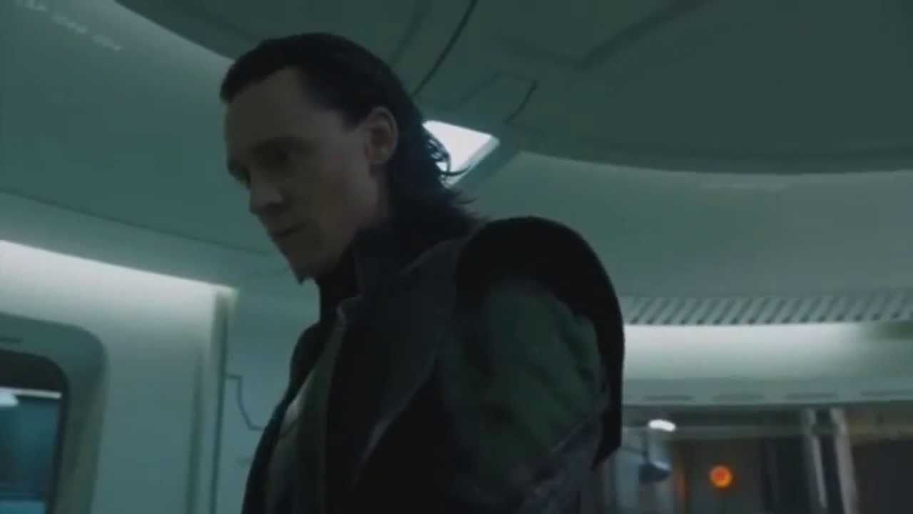 Loki Steals Black Widow's Bra - YouTube