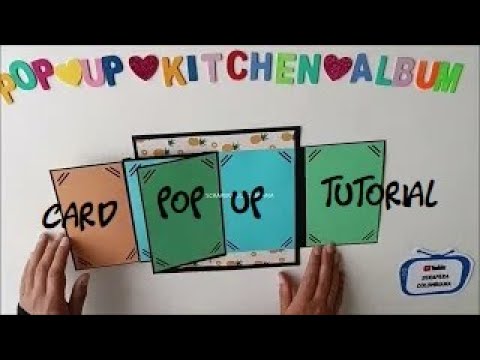 TUTORIAL POP UP CARD RECIPE BOOK PAGE No. 3- TUTORIAL TARJETA POP UP ...