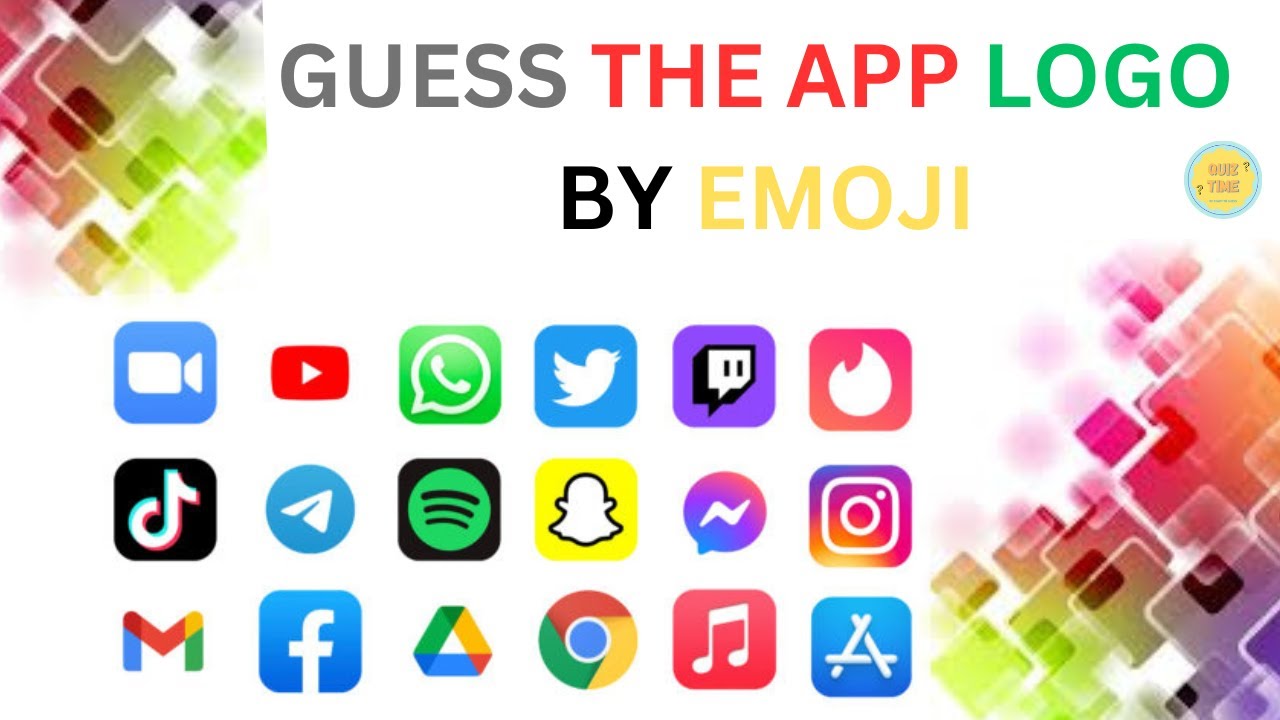 Guess The App Game By The Logo | Guess The App Logo Challenge | Guess ...
