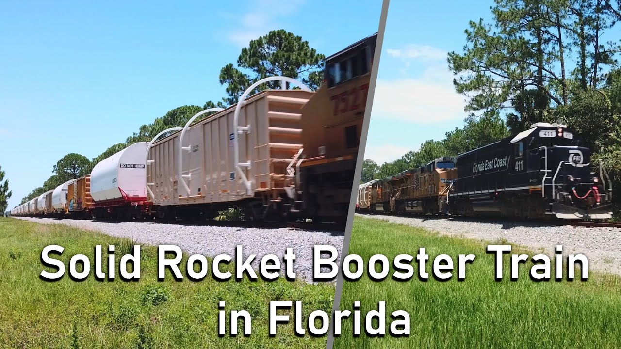 Nasa Shuttle Booster Trains