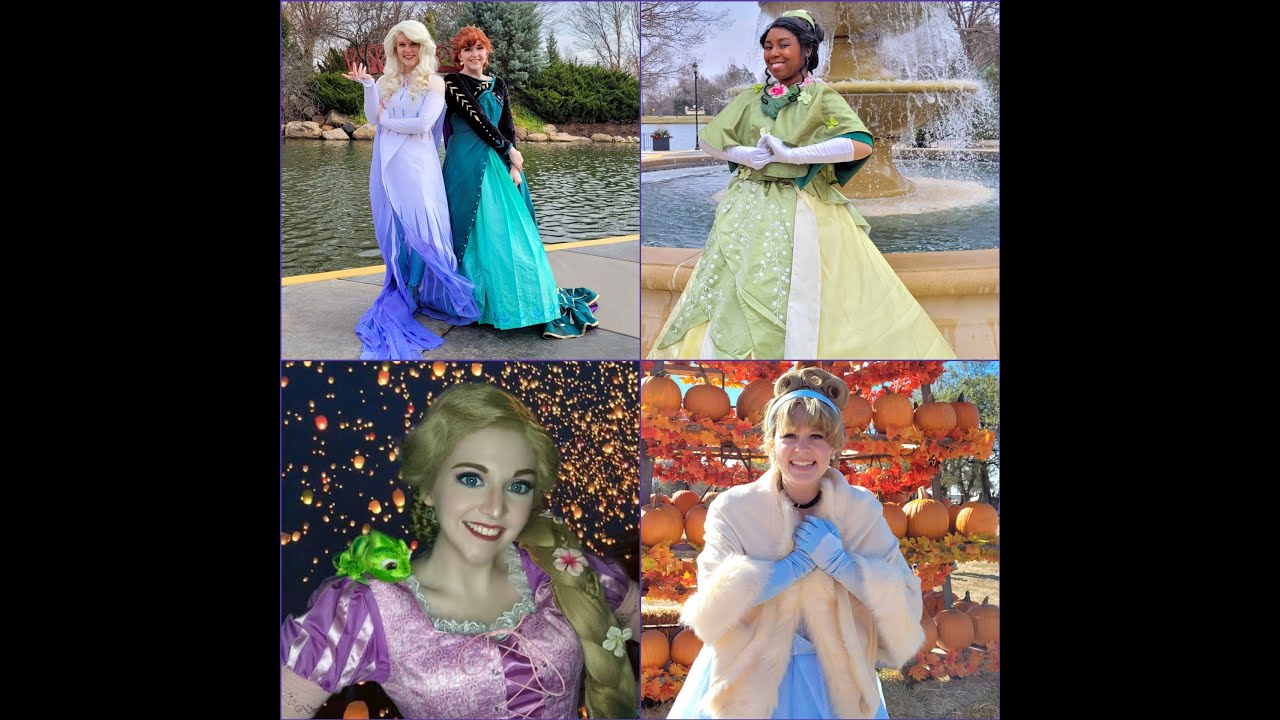 Princess Virtual Pajama party! - YouTube