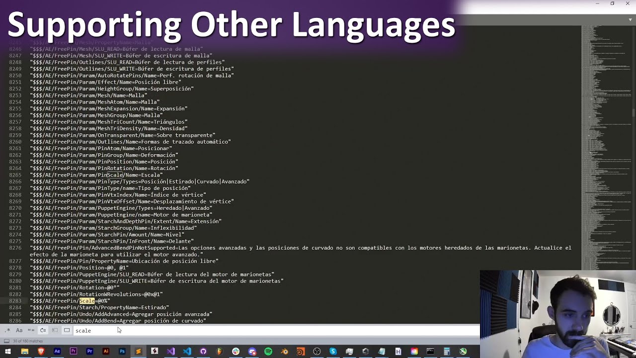 Adobe Scripting Tutorial Supporting Other Languages Youtube