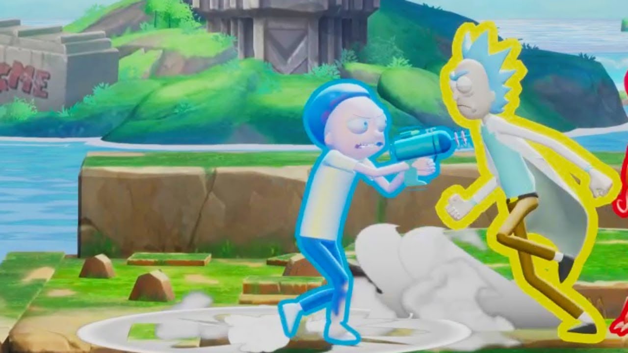 MultiVersus - Rick and Morty Unique Interactions HD - YouTube