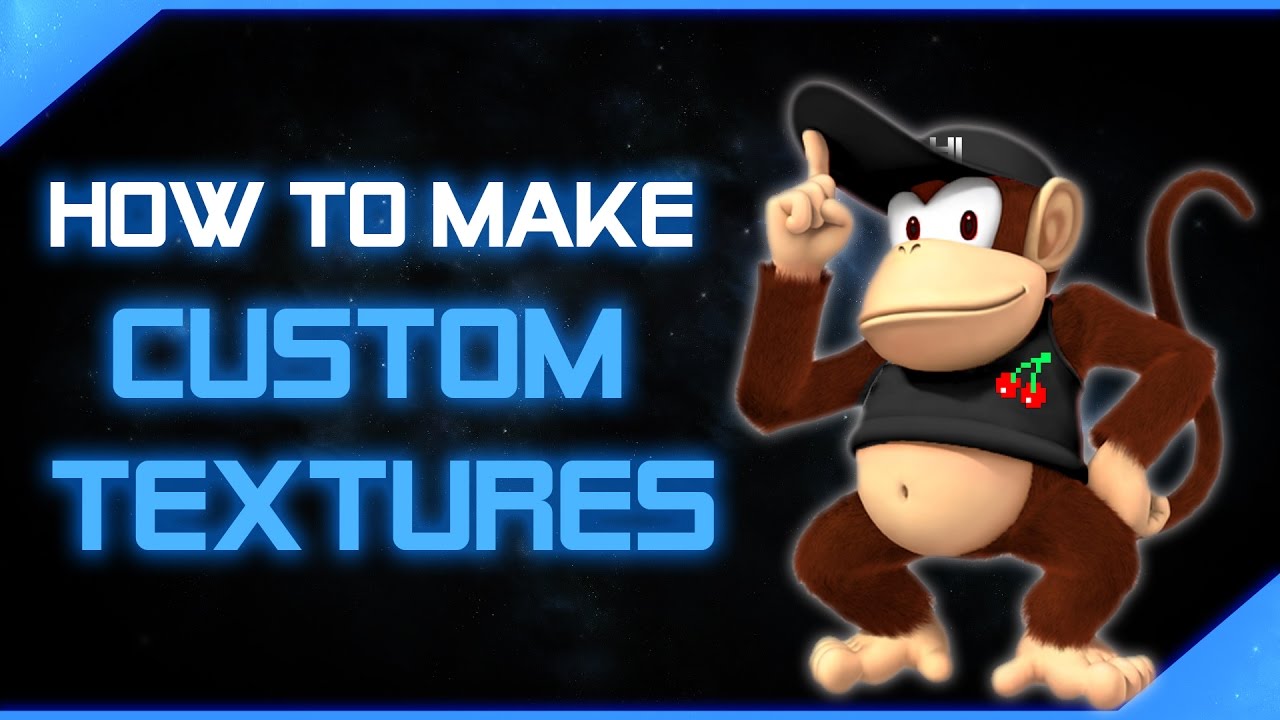Custom Smash Bros Textures - In-Depth Tutorial - YouTube