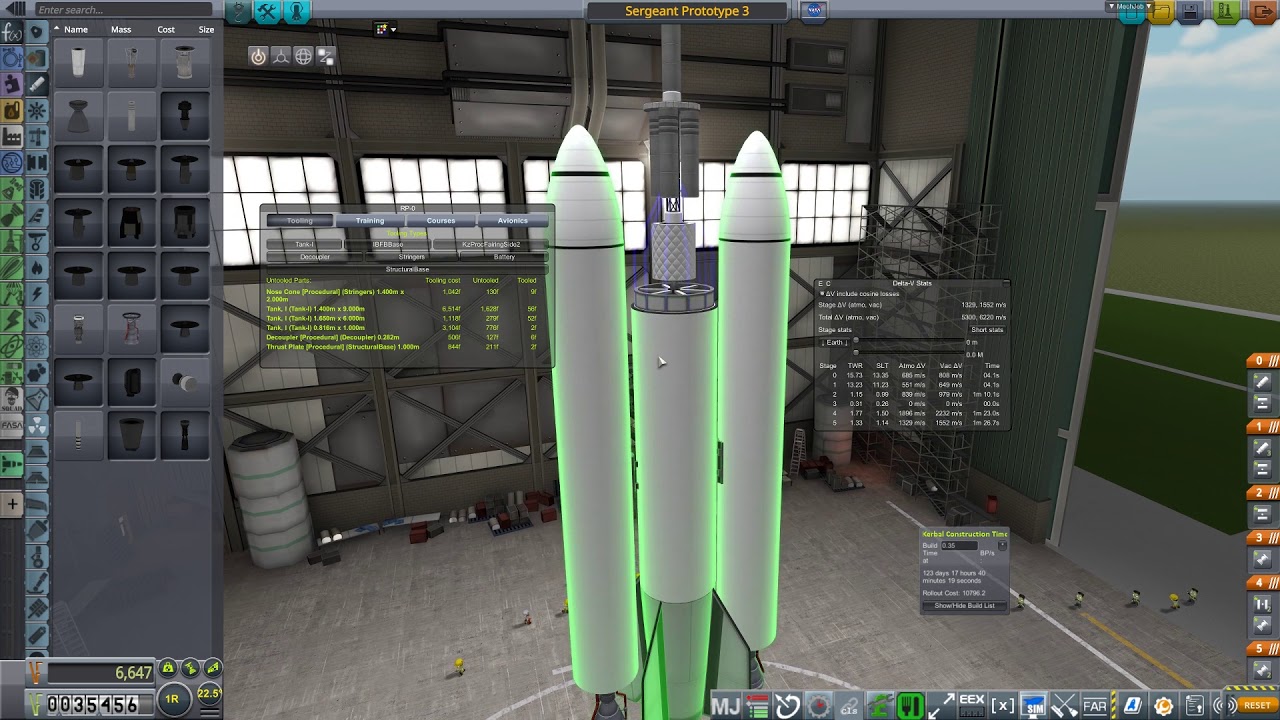 KSP 1.3.1 RealismOverhaul RP1 E06 - First Orbit! - YouTube