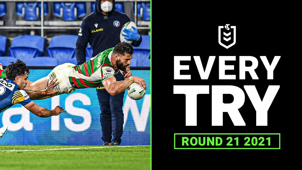Every Try of Round 21 | NRL 2021 - YouTube