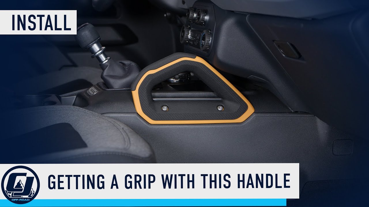 Upgrade Your New Bronco with a New Grab Handle! | 2021-2022 Ford Bronco ...