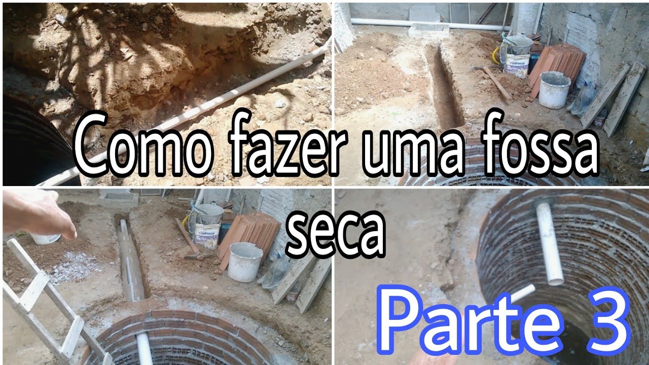 Como fazer uma fossa seca| Parte 3| VITORIA RAMOS - YouTube