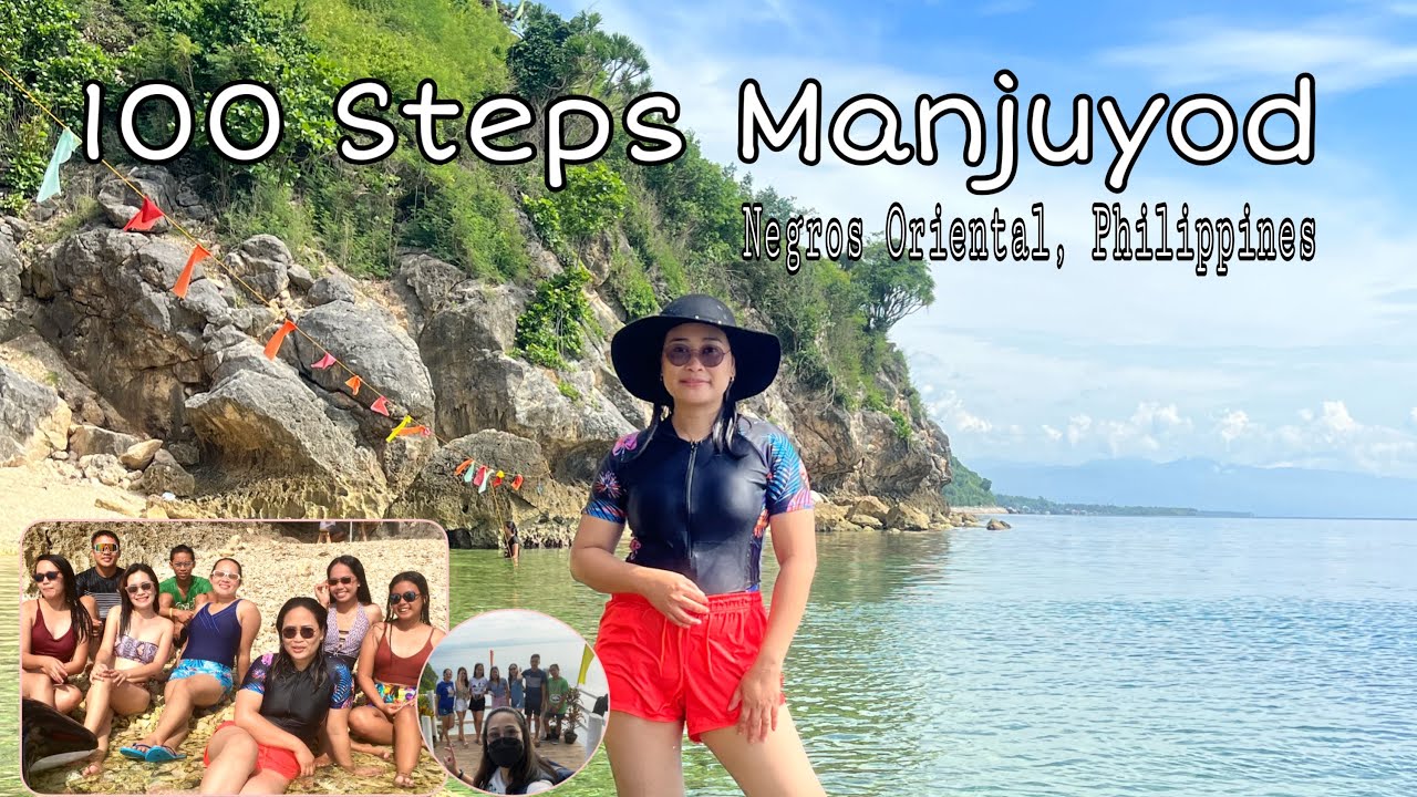 100 STEPS MANJUYOD HIDDEN BEACH PARADISE|NEGROS ORIENTAL - YouTube
