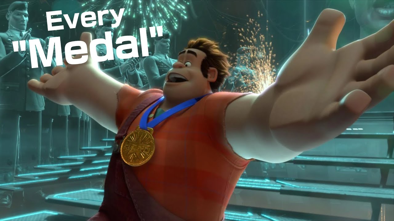 Every time they say "Medal" in Wreck-it Ralph - YouTube