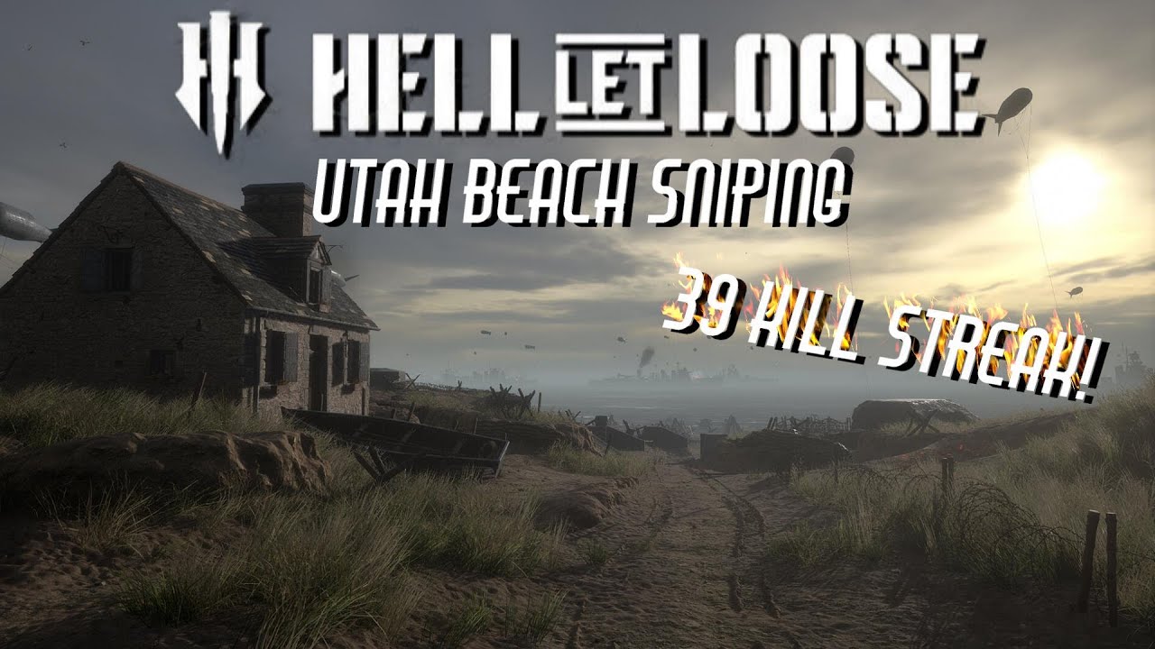 Hell Let Loose: Utah Beach Sniper - #hellletloose #hellletloosegameplay ...