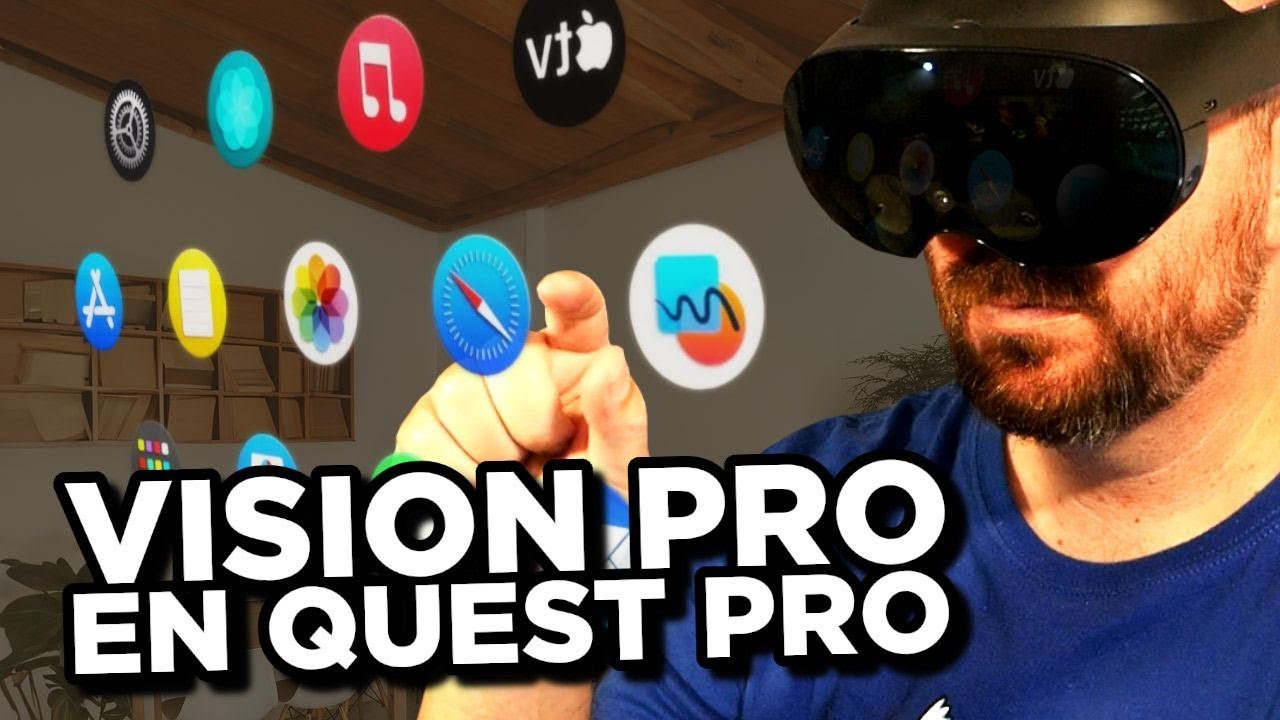 QUEST 3 tendría las LENTES de QUEST PRO, probamos la INTERFAZ de VISION ...