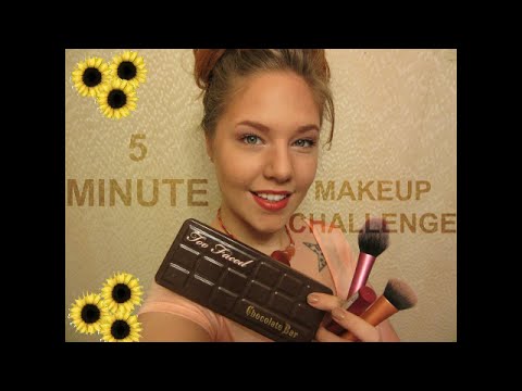5 Minute Make Up Challenge??! | May 2015 - YouTube
