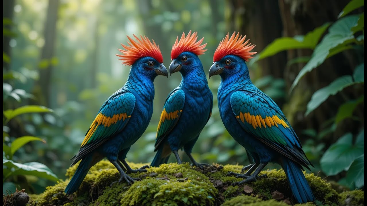 Peaceful Woodland Ambience | Calming Nature Sounds & Gentle Birds for ...