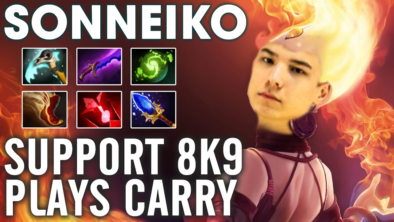 Sonneiko Lina - Support 8k9 MMR plays Lina Carry - Dota 2 Highlights ...
