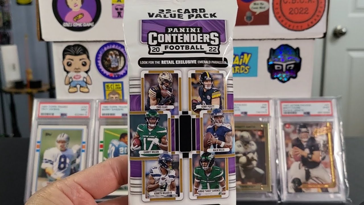 Opening 2022 Panini Contenders Football Value Pack! - YouTube