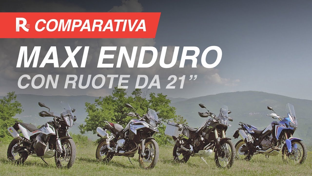 La migliore maxi enduro con ruota da 21" - Comparativa 2019 - YouTube