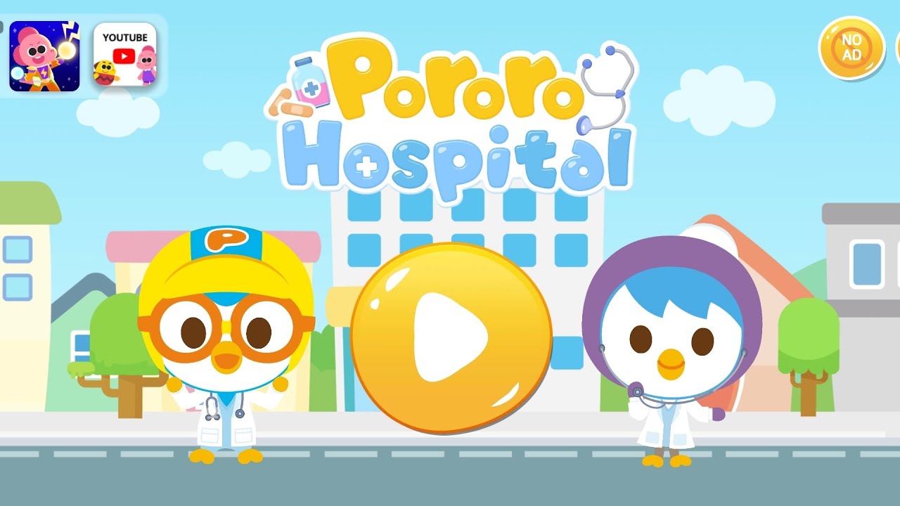 jugando pororo hospital - YouTube