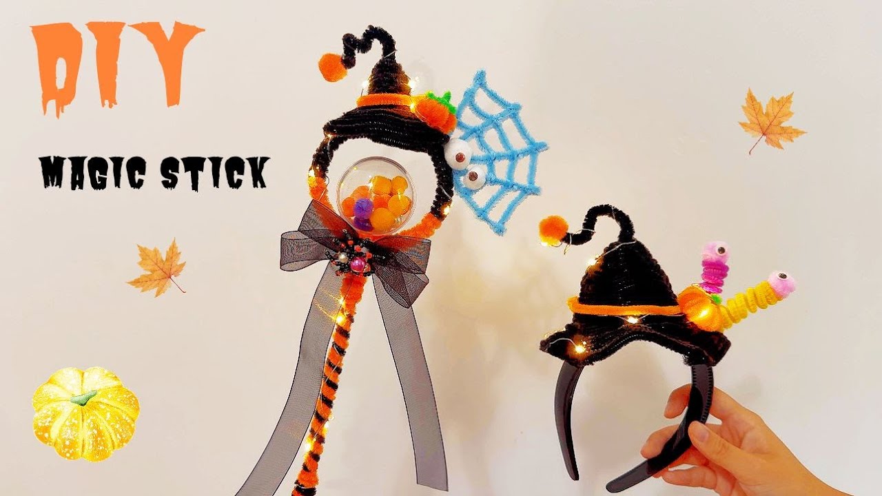Halloween Magic Stick | DIY Craft - YouTube