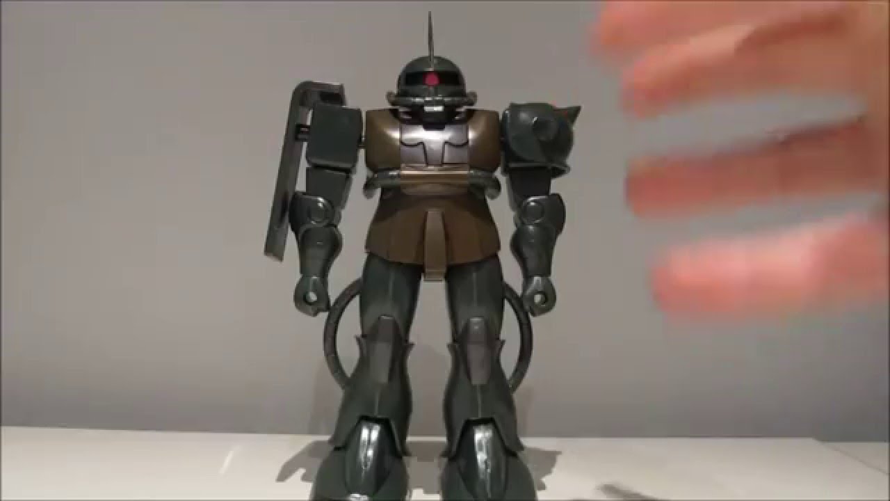 1/100 Real Type Zaku II Review - YouTube