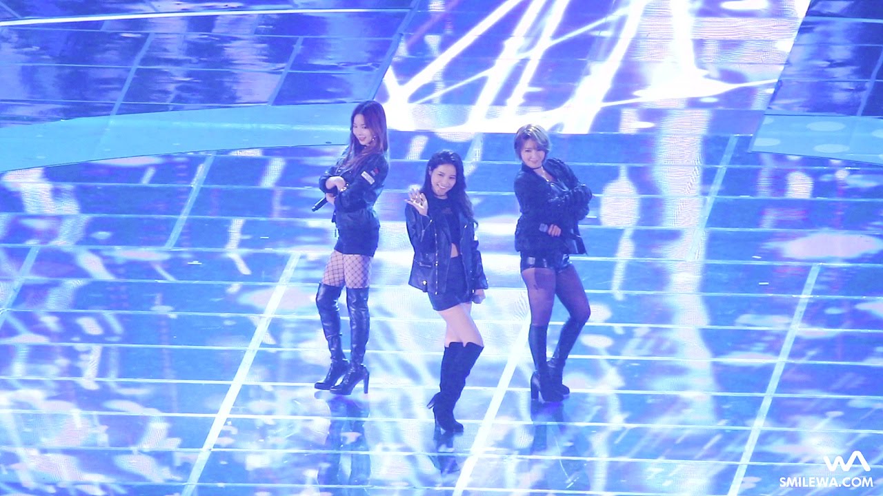 151230 EXID 솔지 x AOA 초아 x 마마무 솔라 - 내게 남은 사랑을 드릴게요 @KBS 가요대축제 직캠/Fancam by -wA- - YouTube