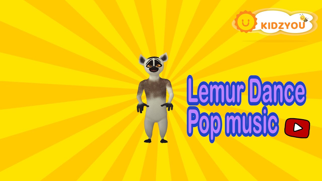 Lemur dance| My Lucky Day ♥ Lemur dance for kids | Sing and Dance ...