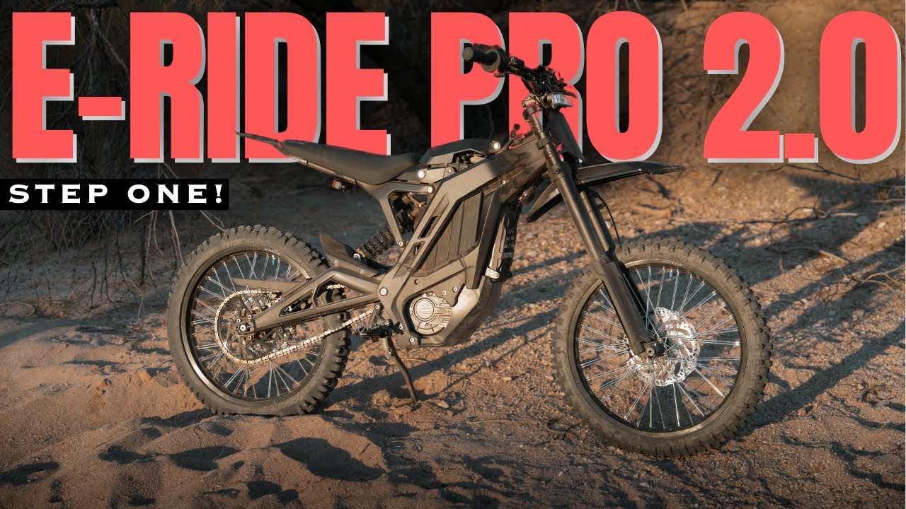 Every E-ride Pro SS Should Do This First! Our E-Moto Build Philosophy ...