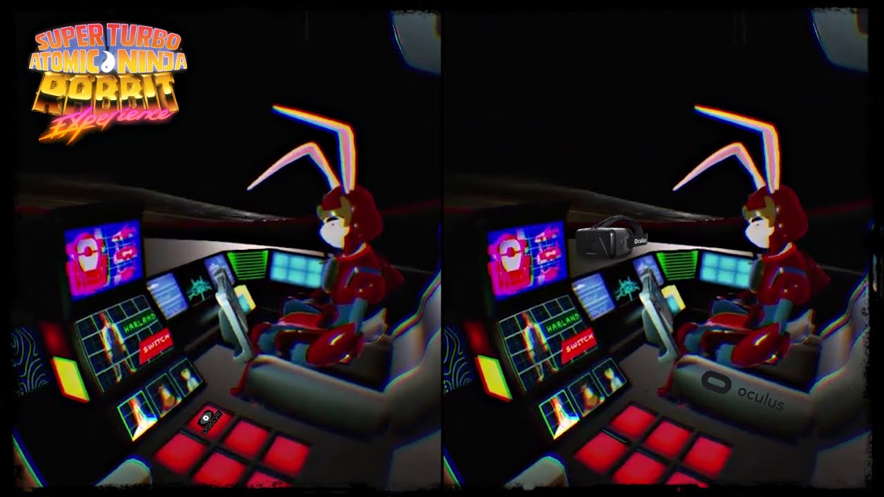 The Super Turbo Atomic Ninja Rabbit - Oculus Rift DK2 - YouTube